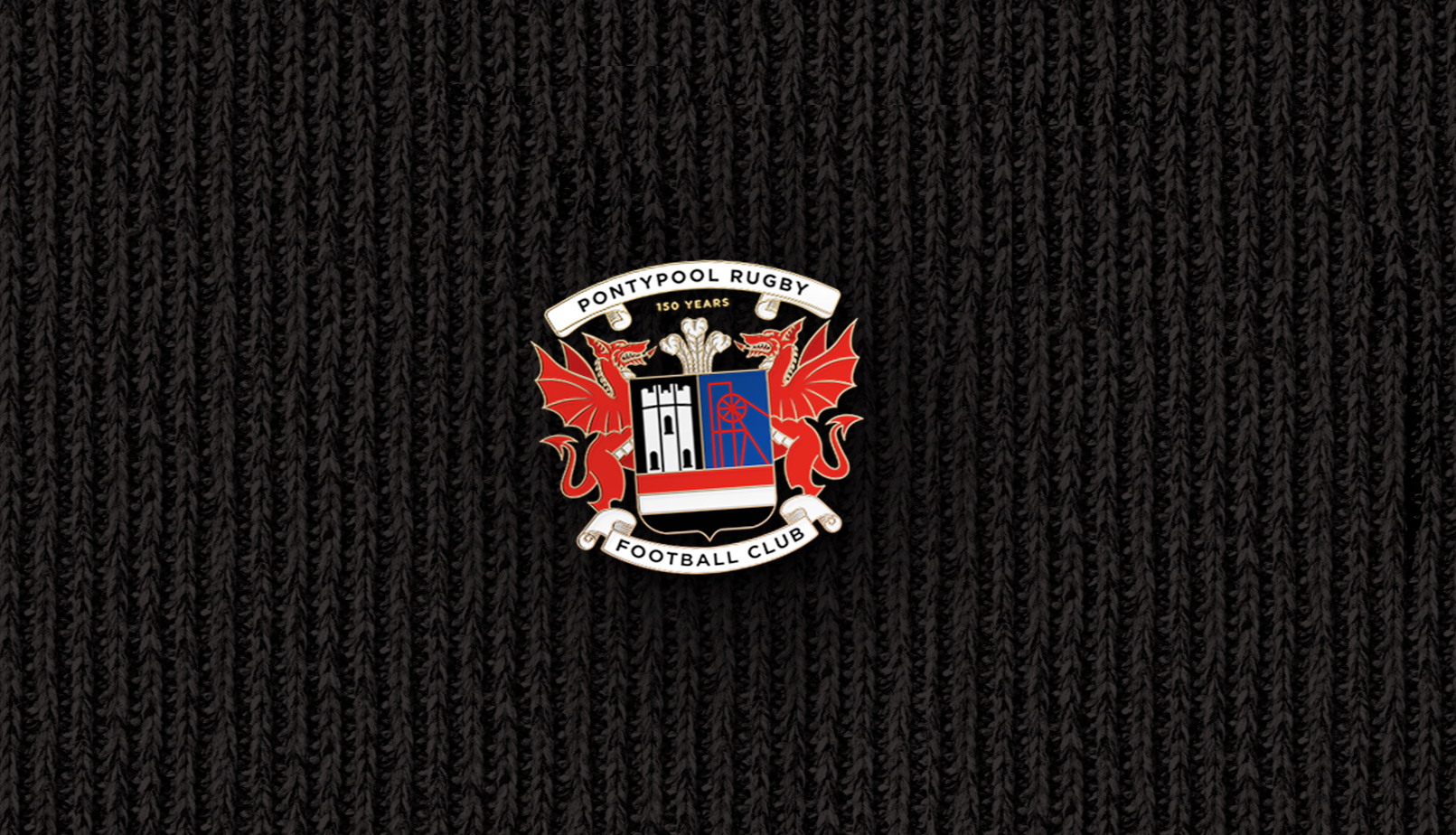 Pontypool RFC 150 Years - Branding & Graphic Design - Blue Stag
